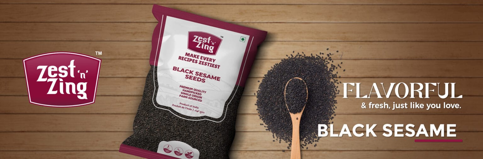 Black Sesame Seeds - Zest n Zing